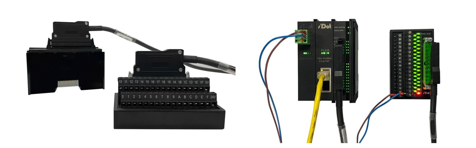 XB6系列MIL连接器型I/O模块介绍 - 实点科技