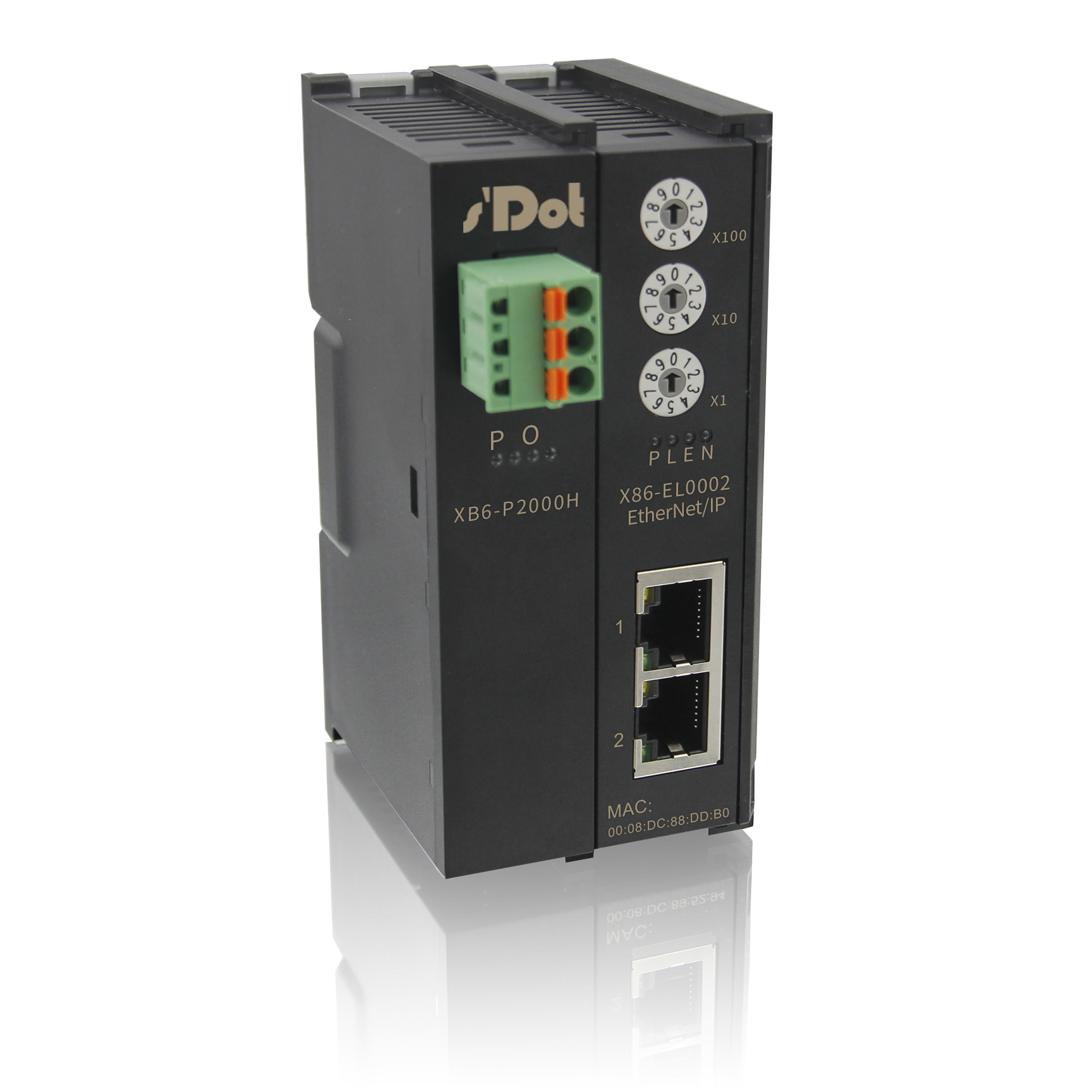 XB6-EI2002ST - EtherNet/IP - 适配器/耦合器 - 实点科技